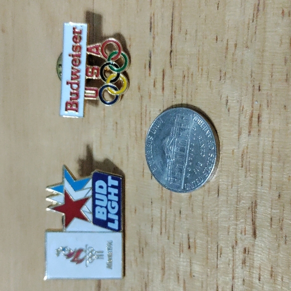 Accessories | Budweiser And Bud Light Olympics Pins | Poshmark